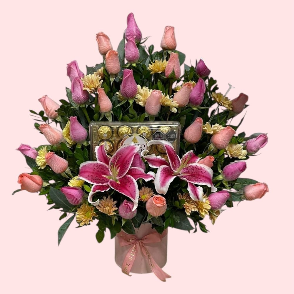 Box Dulce Pastel - Floreria Megan